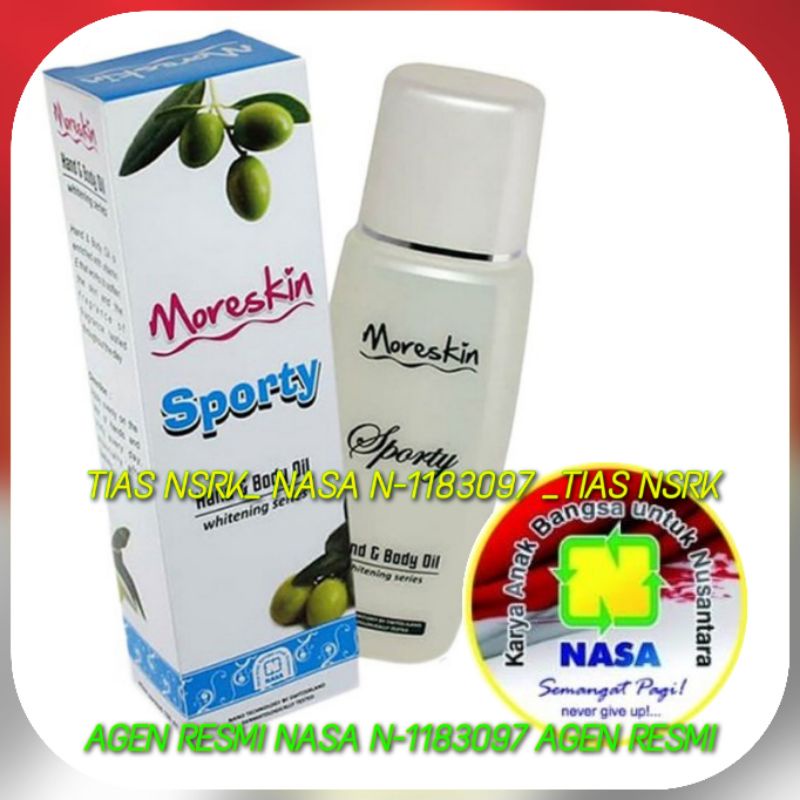 Jual Produk Kosmetik & Body Care. Moreskin Hand & Body Oil Sporty (100 ...