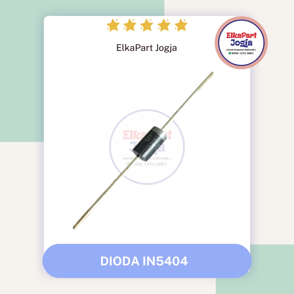 Jual DIODA IN5404 Diode 1N5404 Rectifier 3A 5404 | Shopee Indonesia