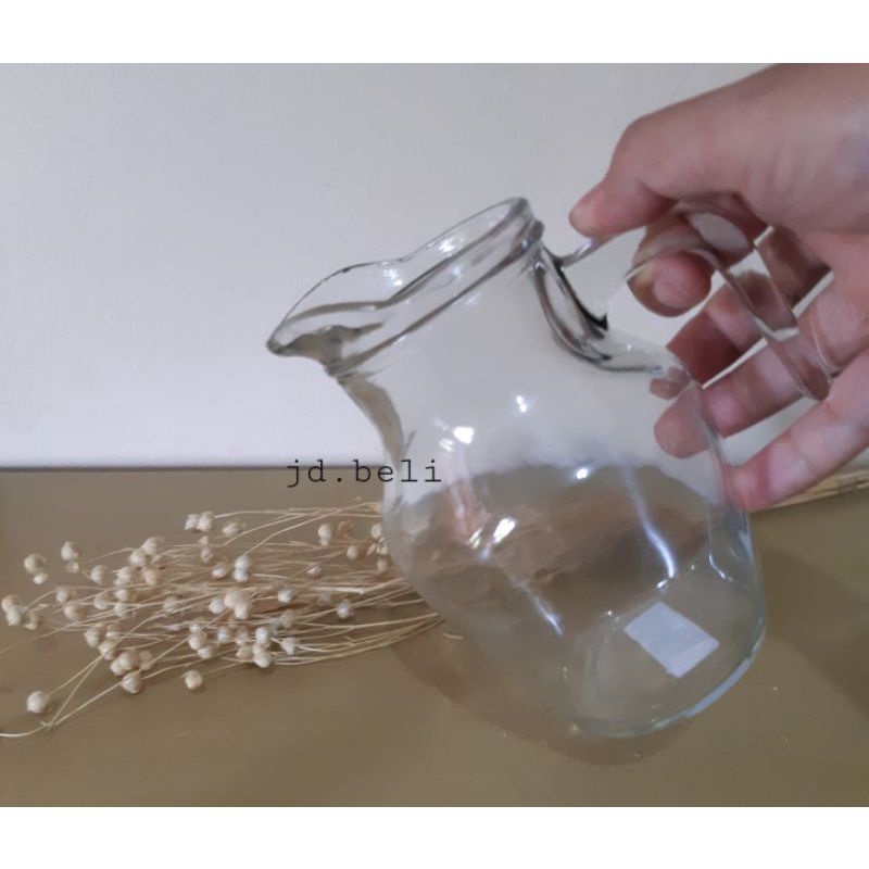 Jual PITCHER WATER JUG 500ML PREMIUM/PITCHER WINE/TEKO KACA/TEKO KACA ...