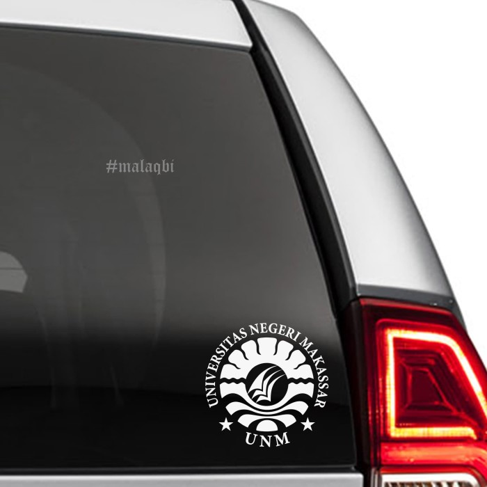 Jual Stiker Mobil UNM Makassar Cutting Sticker | Shopee Indonesia
