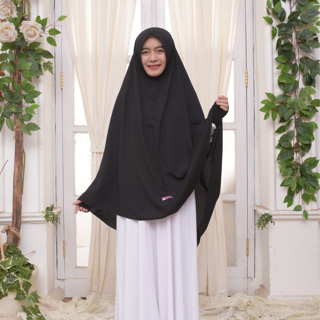 Jual Jilbab Jumbo - Khimar Syar'i Khadija Non Pet by Arafa Hijab ...