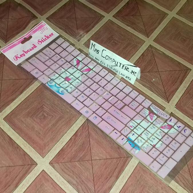 Jual Stiker keyboard Full Size/Keyboard Stiker/Tempelan Keyboard ...