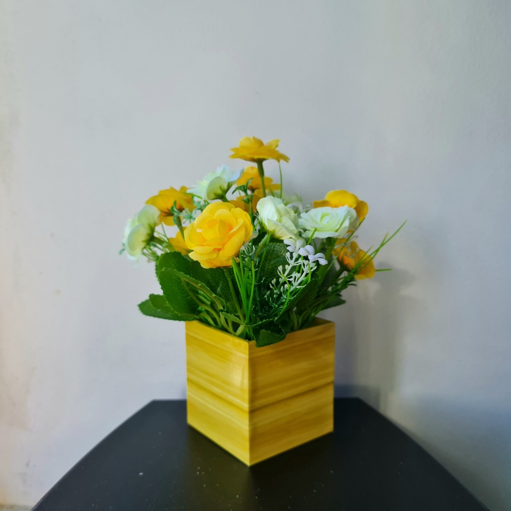 Jual Bunga Bloom Rose Bunga Pajangan Ruang Tamu Bunga Artificial Bunga ...