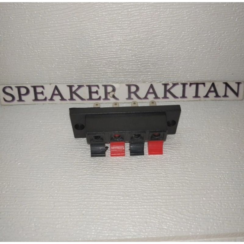 Jual Terminal / Konektor Speaker 4 pin jepit besar | Shopee Indonesia
