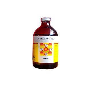 Jual vetadryl inj 100 ml obat anti alergi pada hewan obat hewan ...