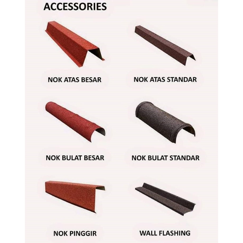 Jual Nok Genteng metal pasir | Shopee Indonesia