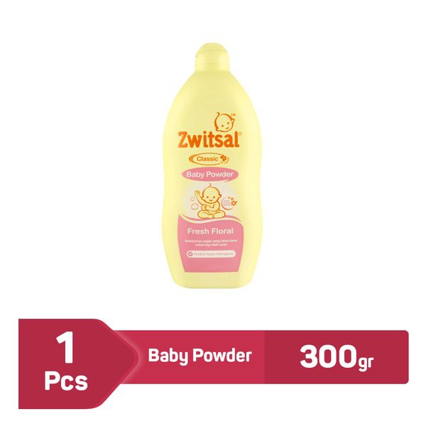 Jual Zwitsal Classic Baby Powder Fresh 300gr | Shopee Indonesia