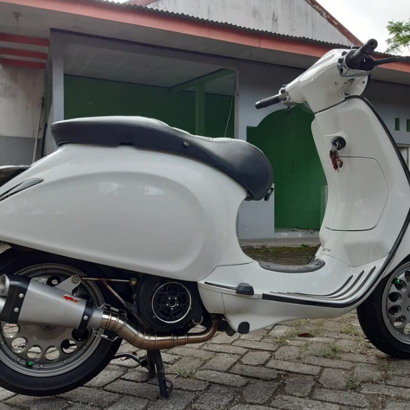 Jual knalpot custom vespa matick (sprint-gts-lx 150cc) | Shopee Indonesia