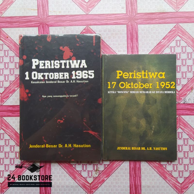 Jual Paket 2 Buku Peristiwa 1 Oktober 1965 Dan 17 Oktober 1952 ...