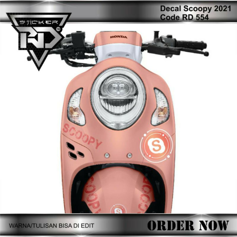 Jual decal sticker Scoopy remote 2021 2022 2023 full body | Shopee ...