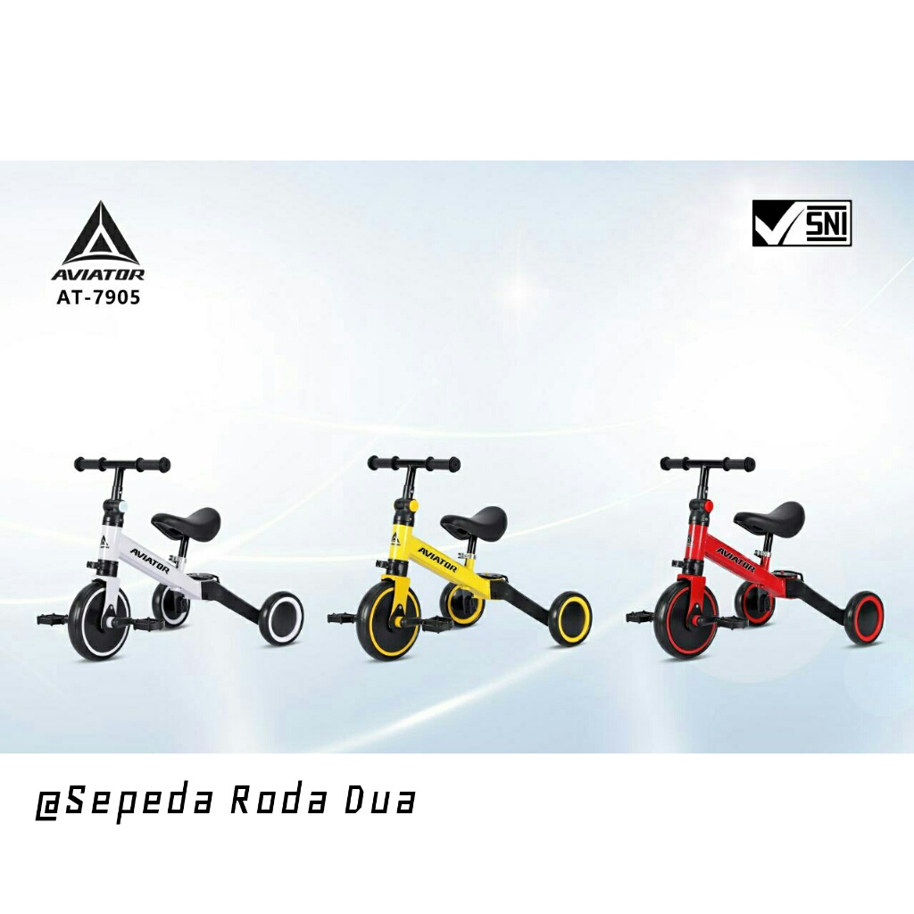 Jual Balance Bike / Push Bike / Sepeda Tanpa Pedal Aviator 7905 ...