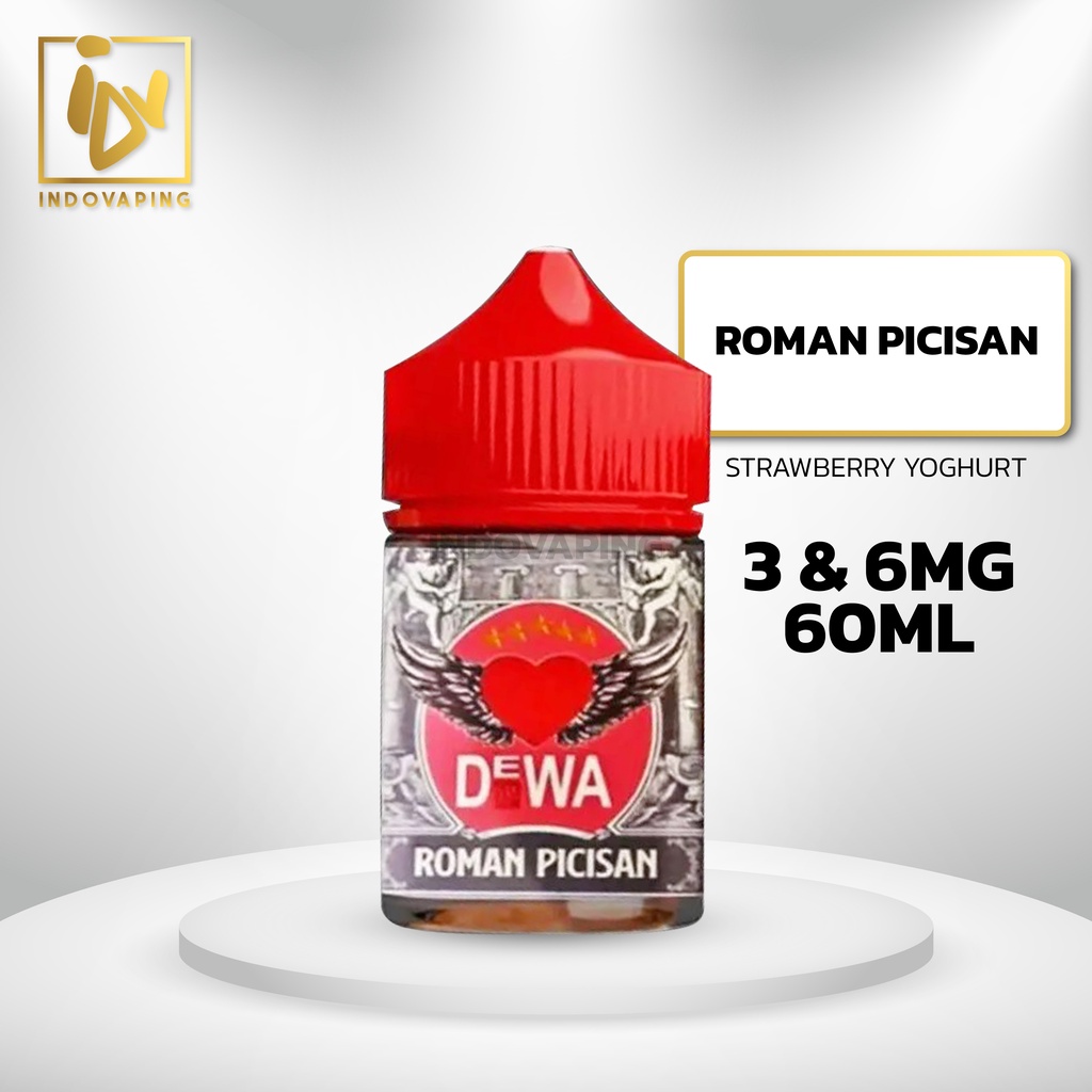 Jual Liquid Vapor Vape - Roman Picisan Strawberry Yoghurt 60ml By ...