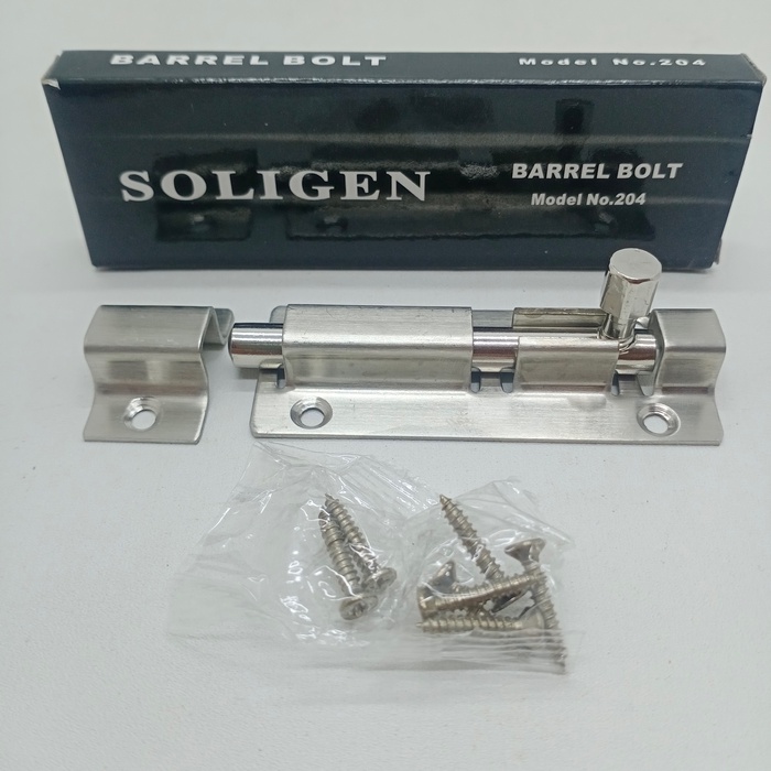 Jual SOLIGEN grendel selot jendela pintu stainless 3 inch / 3" | Shopee ...