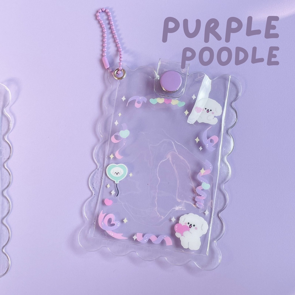 Jual Yool Ballchain Deco PVC Photocard Holder / PC Card Holder | Shopee ...