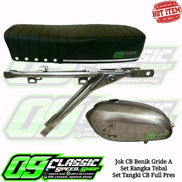 Jual Paket Tangki Tengki CB Pres Set Sambungan Rangka CB Tebal Set Jok ...