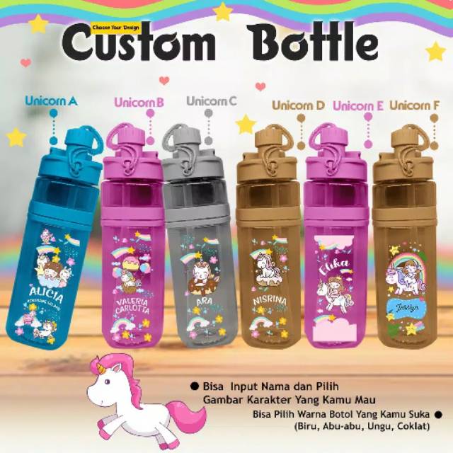Jual BOTOL MINUM CUSTOM | Shopee Indonesia