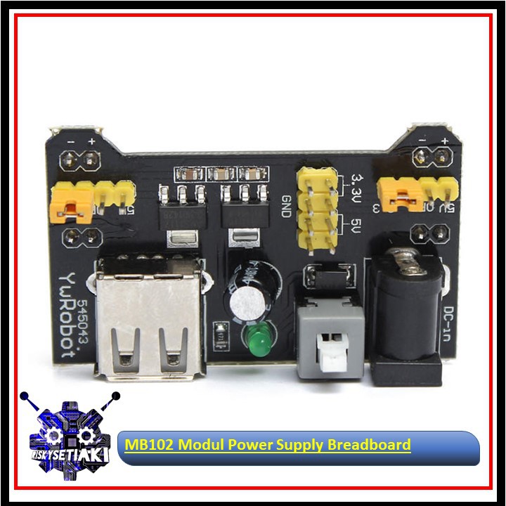 Jual MB102 Modul Power Supply Breadboard 3.3V / 5V | Shopee Indonesia