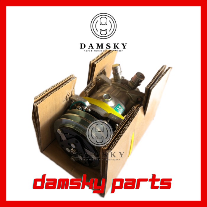 Jual Kompresor Compressor Ac Mobil Pully Double Sanden 7h15 12volt