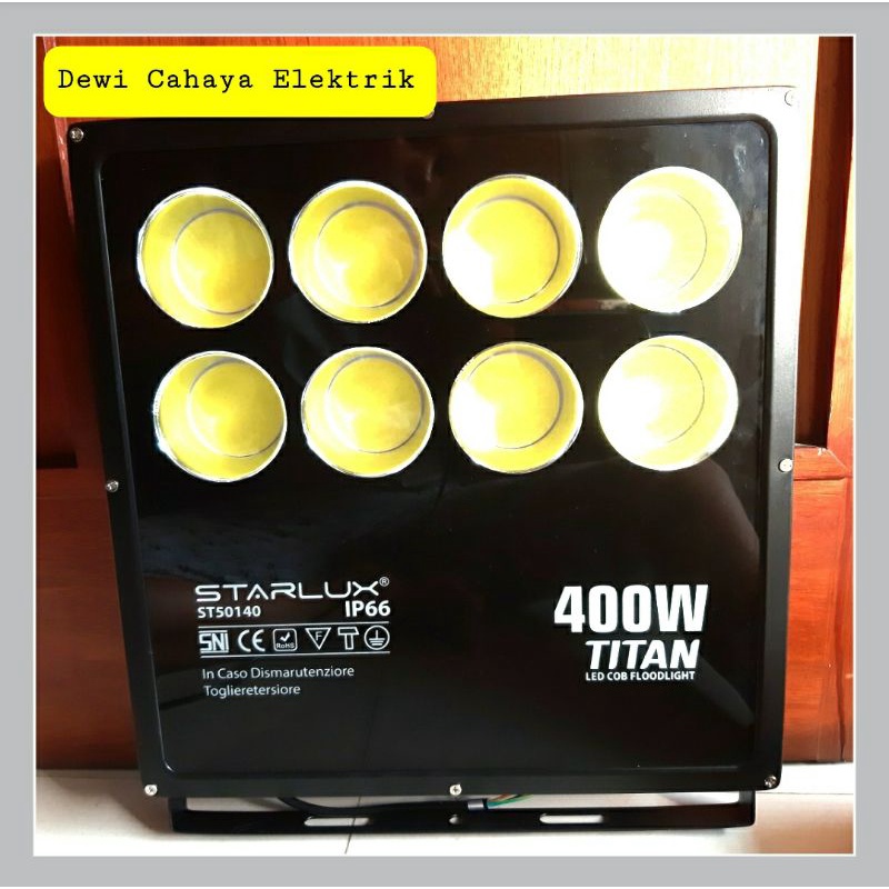 Jual Lampu Sorot LED COB 400W - Lampu Tembak - LED COB Floodlight IP66 Cahaya Putih - Lampu Kap ...