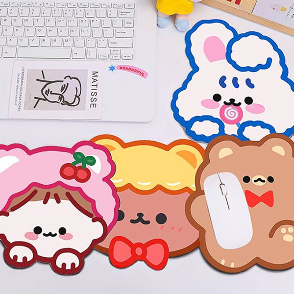 Jual tatakan mouse kartun bear mouse cartoon mousepad (1C1) smp006 ...