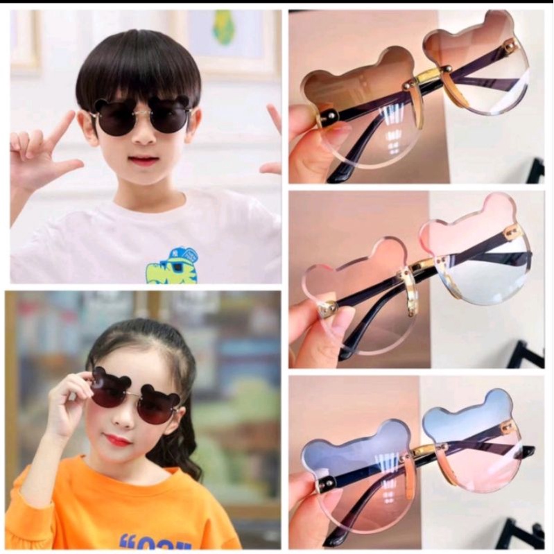 Jual Kacamata Trend Untuk Anak Anak Lucu Keren Menarik Warna Gradasi ...