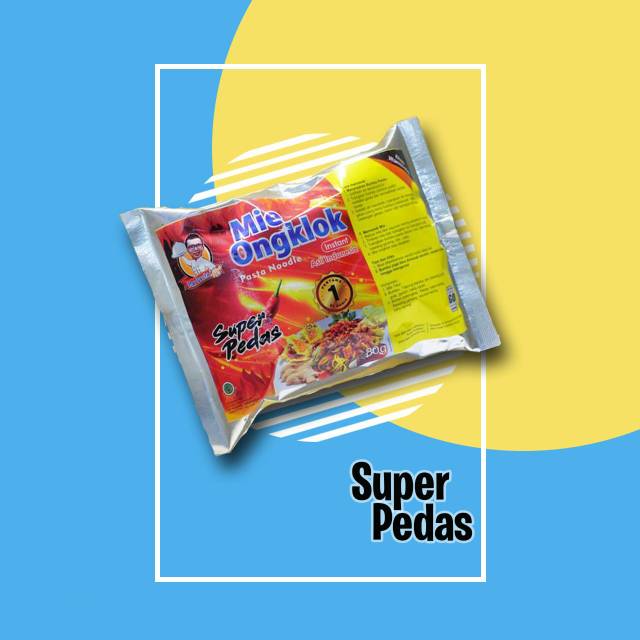 Jual Mie Ongklok Instan Khas Wonosobo Rasa Original Super Pedas Golden ...