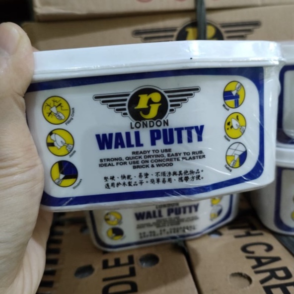 Jual RJ Wall Putty Dempul Premium Dempul Tembok Kayu Serbaguna RJ ...
