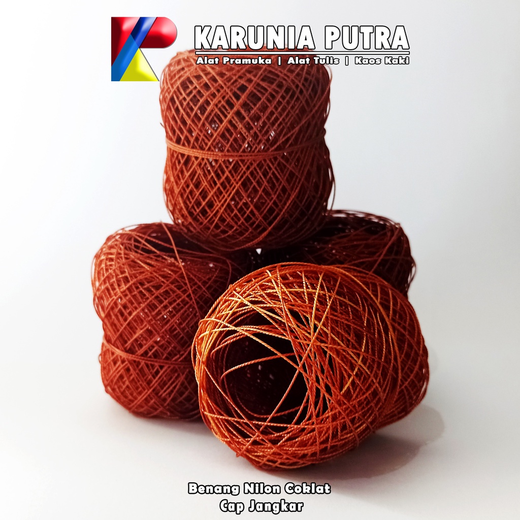 Jual Benang Nilon Coklat Serba Guna Cap Jangkar | Shopee Indonesia