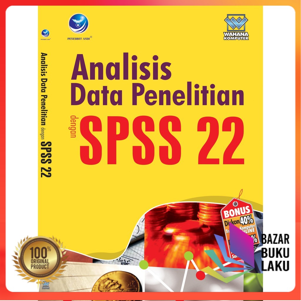 Jual BUKU Analisis Data Penelitian dengan SPSS 22 | Shopee Indonesia