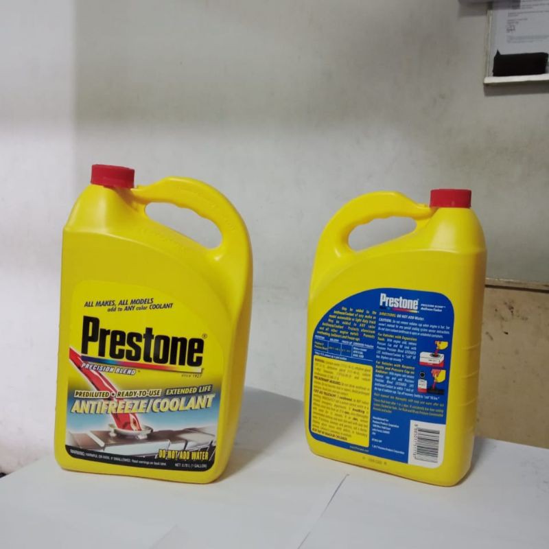 Jual AIR RADIATOR PRESTONE ANTIFREEZE/COOLANT 3,78L | Shopee Indonesia