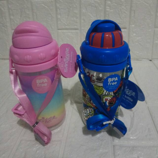 Jual Drink bottle smiggle /botol minum bertali/botol minum smiggle ...