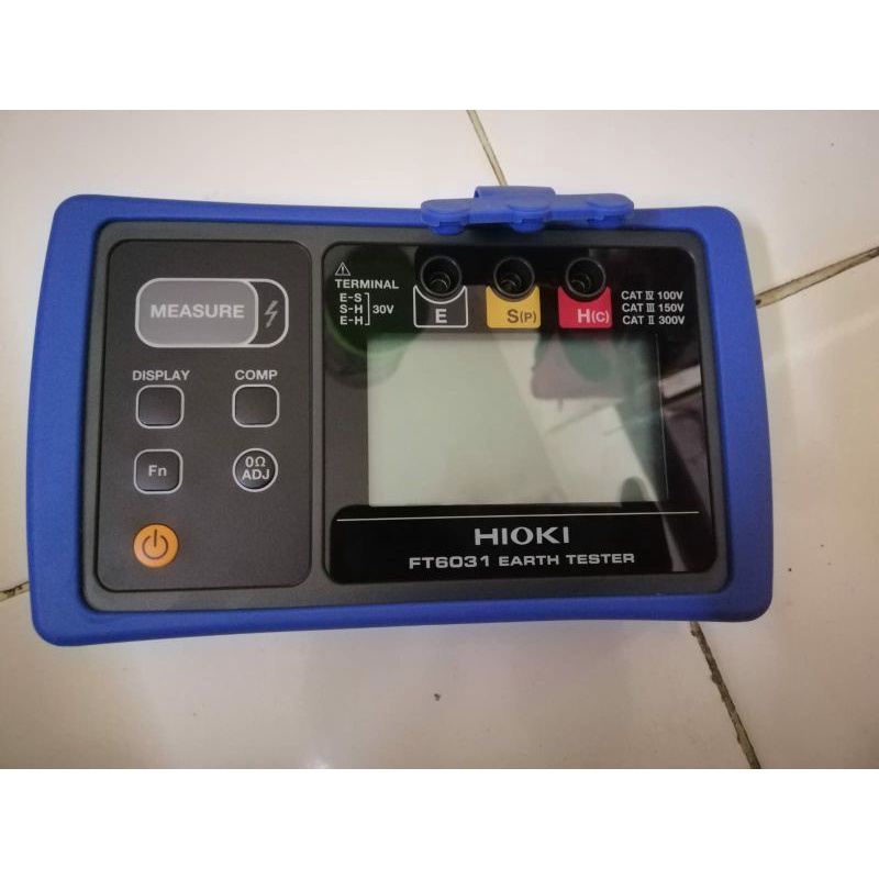 Jual HIOKI EARTH TESTER FT6031 - Grounding Tester Digital | Shopee ...