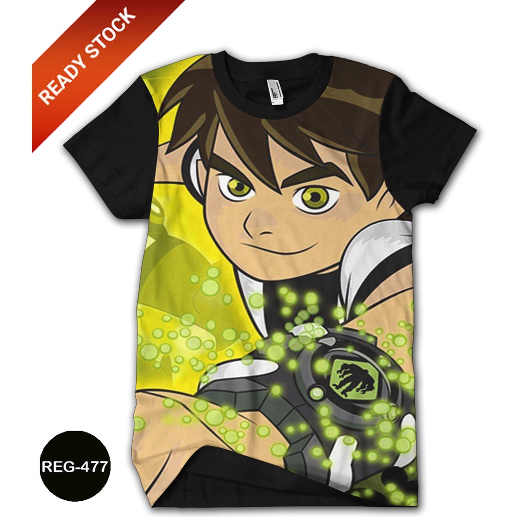 Jual Baju Ben 10 Omniverse Anak Kaos Kartun Animasi Anak #REG-477 ...