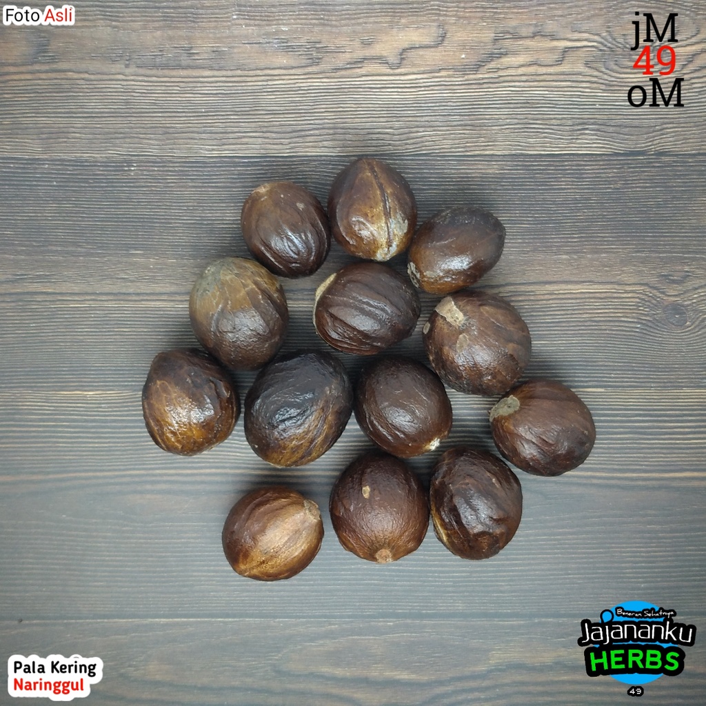 Jual Biji Pala 1 Kg Pala Kering Best Quality Ekspor | Shopee Indonesia