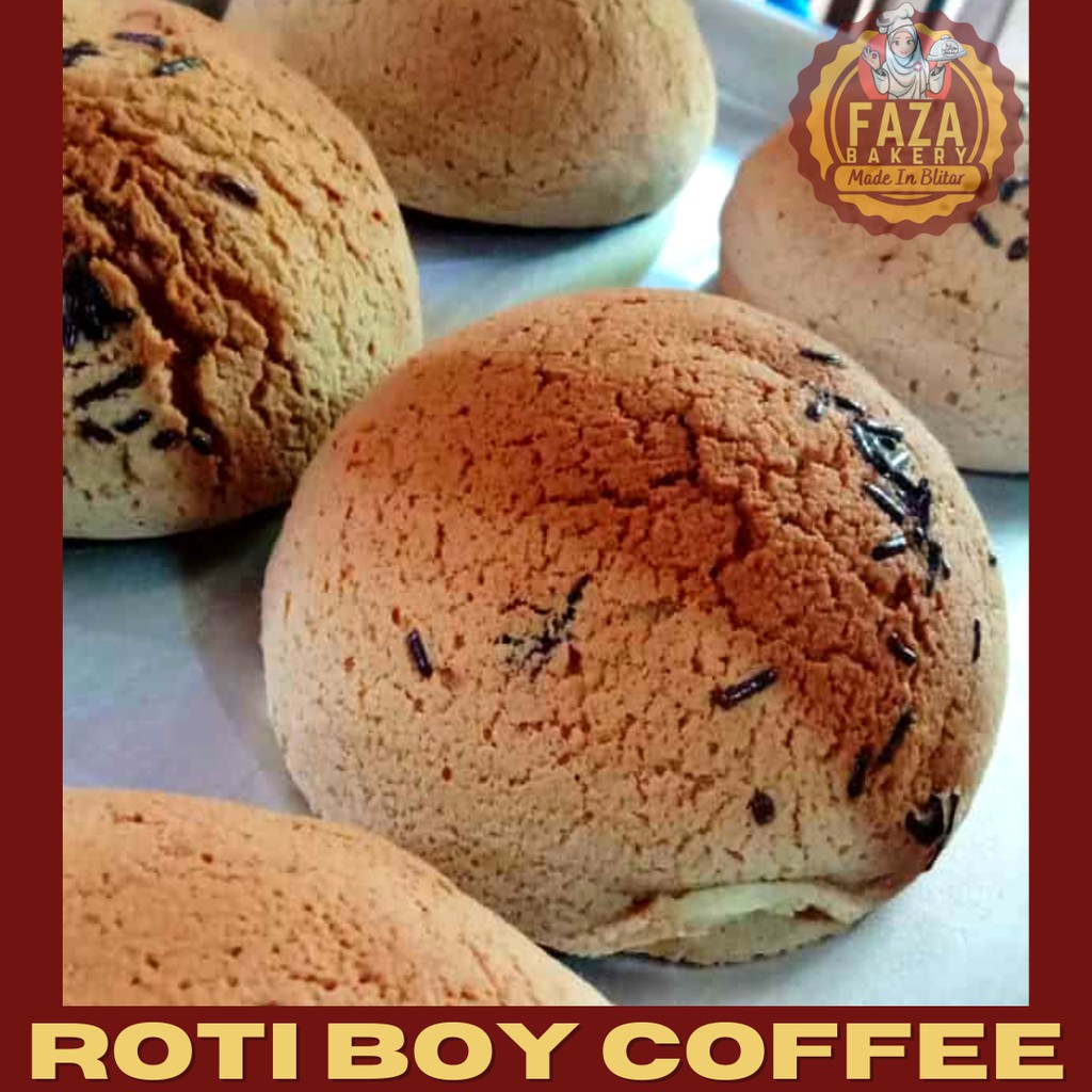 Jual ROTI BOY COFFEE FAZA BAKERY Roti Boy Rasa Cokelat Kopi dan Vanila ...