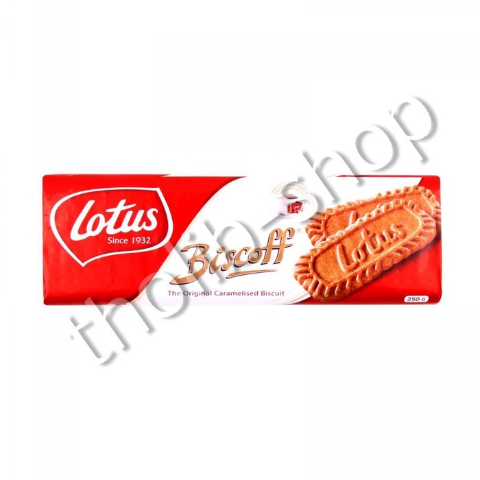 Jual biskuit lotus biscoff the original caramelized biscuit 250 gram ...