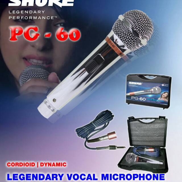 Jual Mic Shure PC 60 | Shopee Indonesia