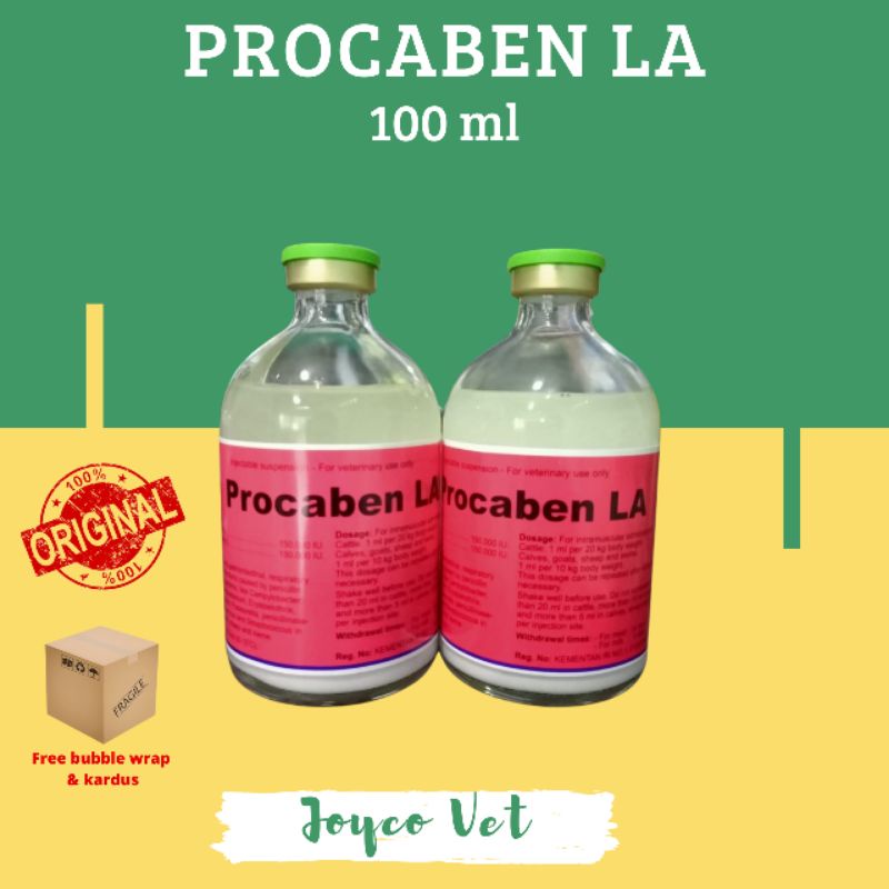 Jual Procaben LA - Pengganti penstrep 400 (antibiotik pinicilin longa ...