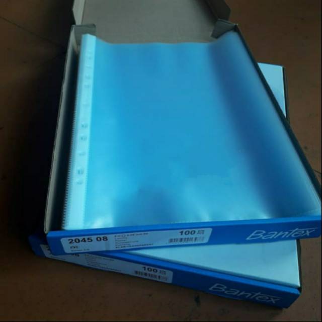 Jual PP Pocket Bantex 2045-08 Ukuran Folio Isi 100 lembar. | Shopee ...