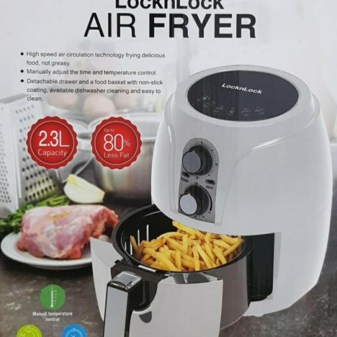 Jual air fryer lock n lock original 800watt white | Shopee Indonesia