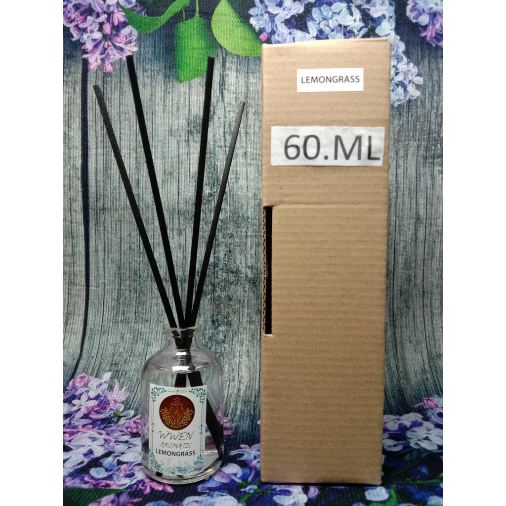 Jual Reed Diffuser 60 Ml Aromatherapy Pewangi Ruangan Aroma Terapi ...