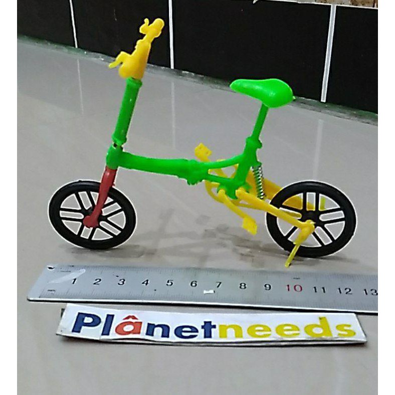 Jual Mainan Sepeda Mini Rakit Plastik Ontel Kecil Miniatur Sepeda Lipat ...