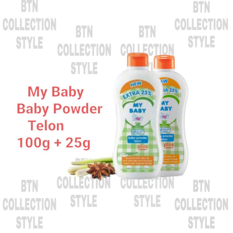 Jual My Baby Powder Telon Plus 100g + Extra 25g | Shopee Indonesia