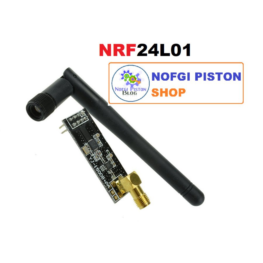 Jual NRF24L01 Plus Antena Long Range Jarak Jauh 1.1 KM Wireless 2.4GHz ...