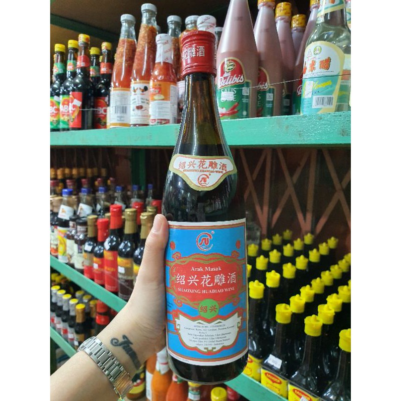 Jual SHAOXING huadiao jiu SU Brand arak masak 640ml / shao xing / hua ...