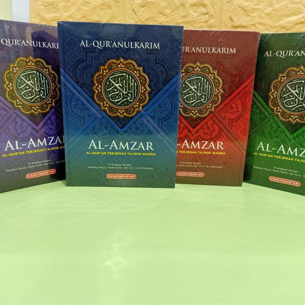 Jual AL QURAN TERJEMAH TAJWID WARNA A4 AL AMZAR/CAHAYA QURAN | Shopee Indonesia