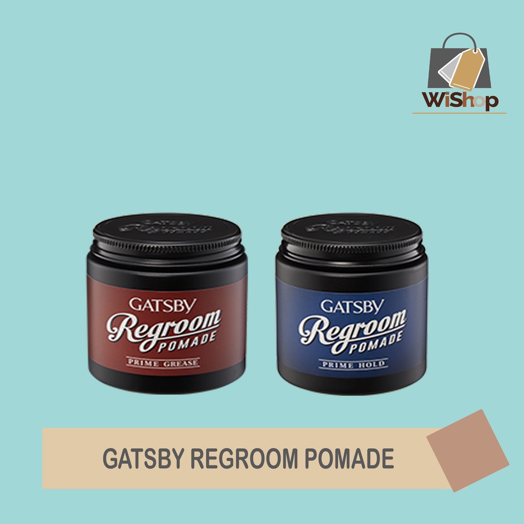 Jual GATSBY REGROOM POMADE PRIME GREASE & PRIME HOLD | Shopee Indonesia