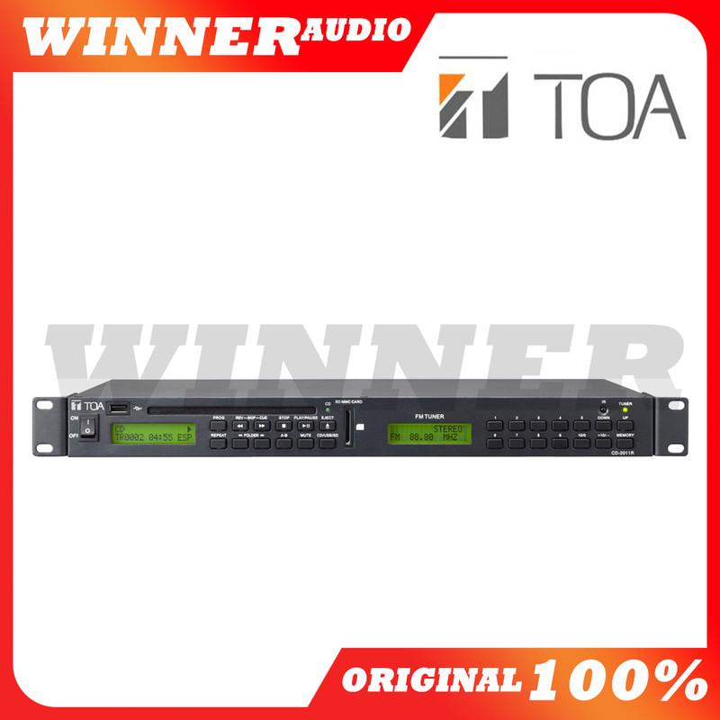 Jual CD PLAYER TOA FM TUNNER Z CD 2011R ORIGINAL | Shopee Indonesia