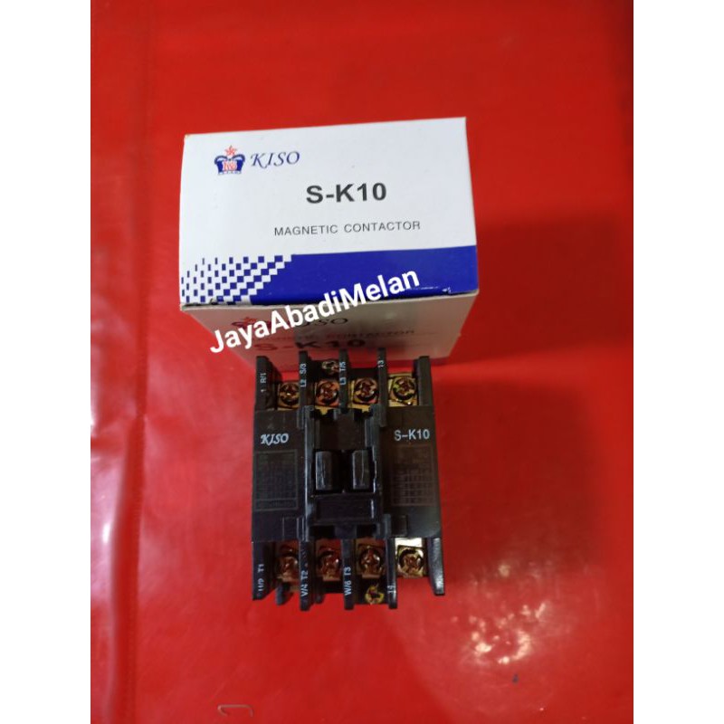 Jual Magnetic Contactor SK 10 - SK 11 - SK 12 KISO / kontaktor SK10 SK11 SK12 | Shopee Indonesia