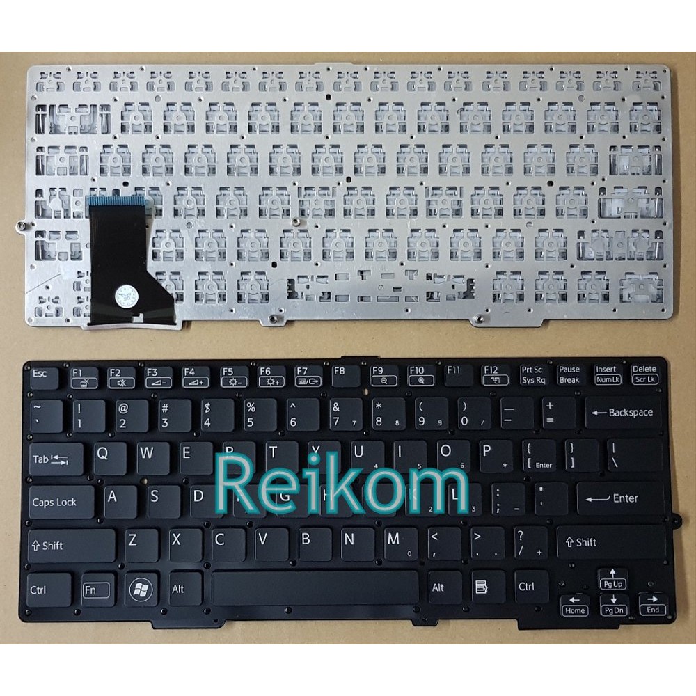 Jual Keyboard Laptop Notebook Sony Vaio SVS13 SVS131 SVS131a12w ...
